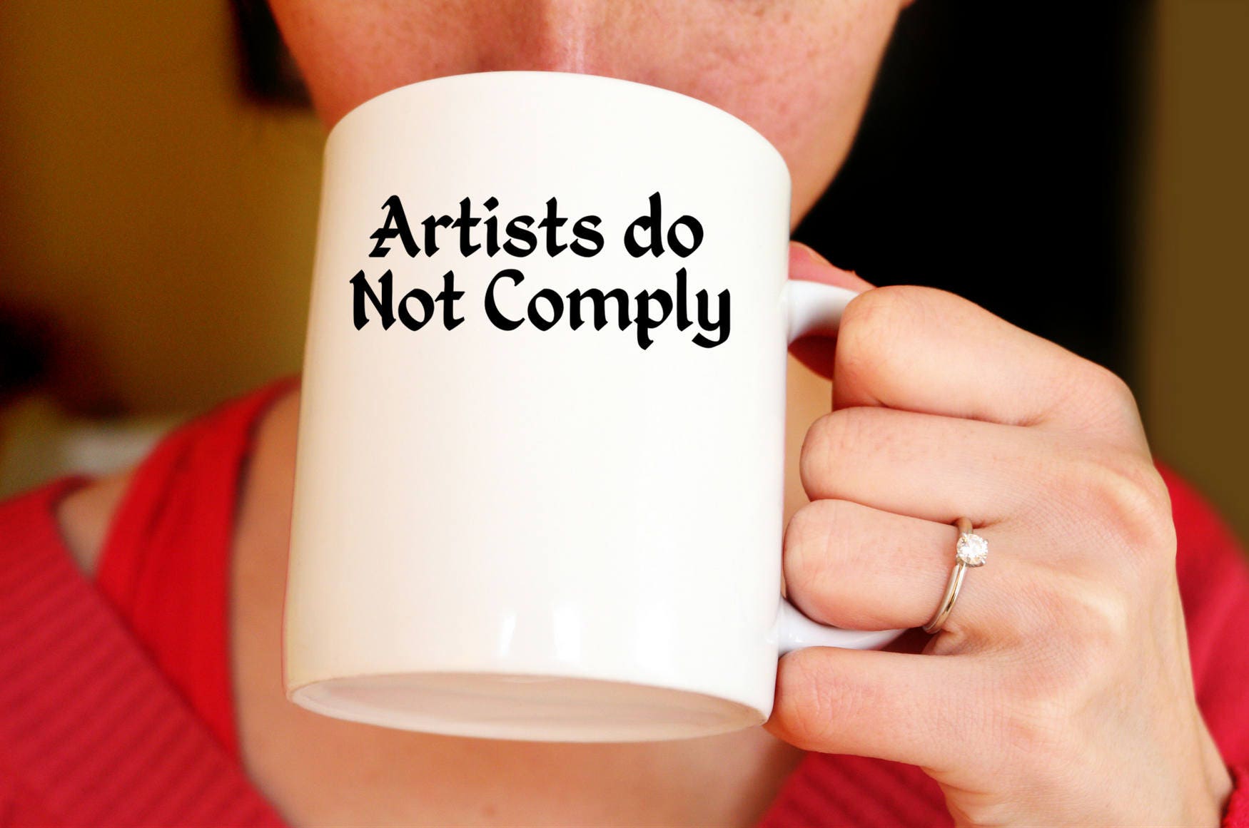 Artists Do Not Comply Mug Making Art Breaks the Rules Try - Etsy