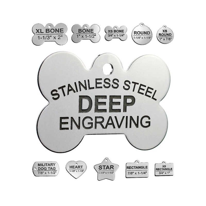 Deep Dog Tags - Etsy