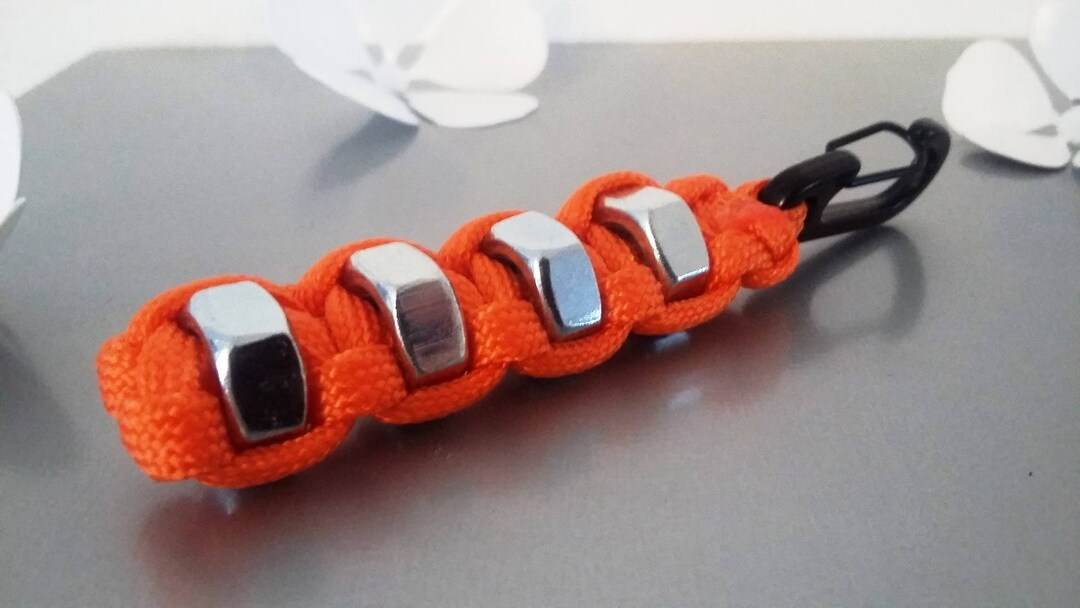 Keychain Paracord With Bolts - Etsy