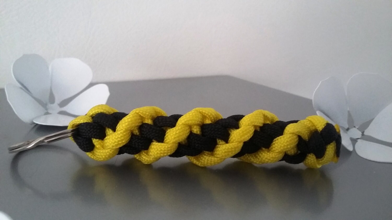 Paracord Braiding Scoubidou Spiral Key Ring - Etsy