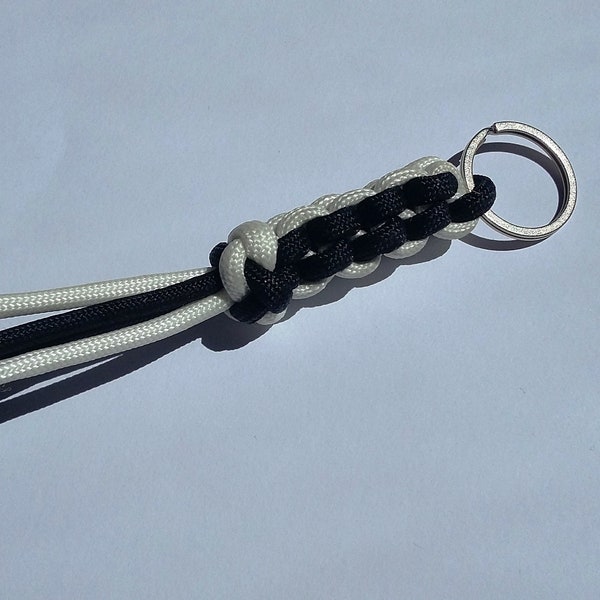 Plastic Braided Keychain - Etsy