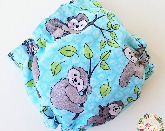 Sloths Diaper / Cover Diaper / Cloth Diaper - Etsy