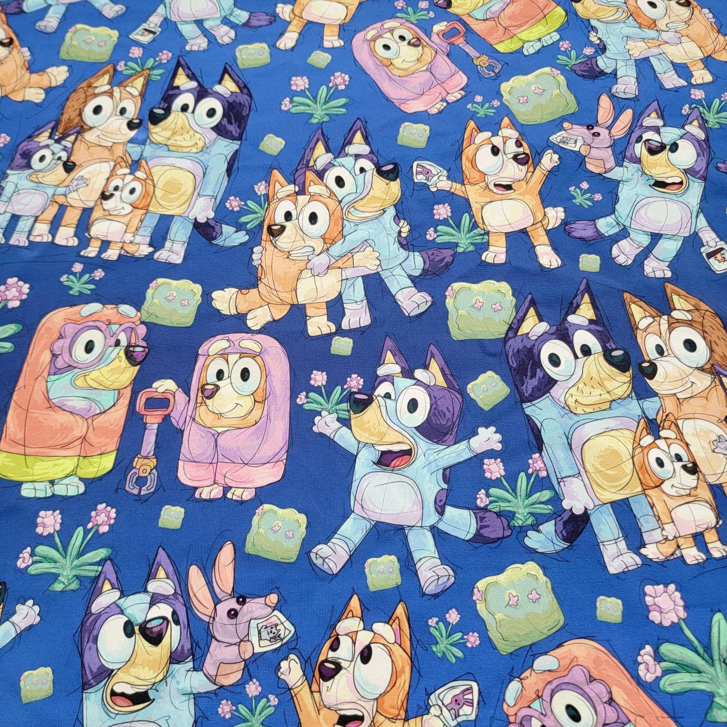 Bluey Inspired Cloth Diaper - Etsy UK