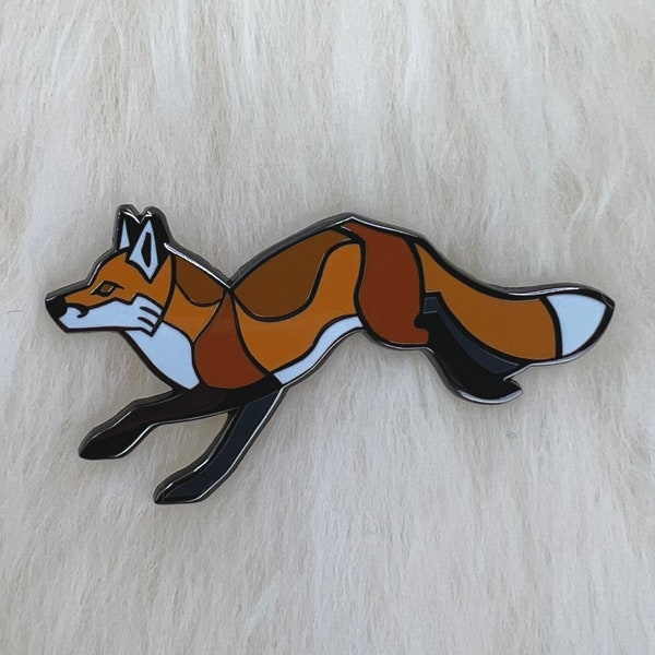 Fox Pin - Etsy