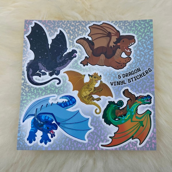 Wings of Fire Stickers - Etsy