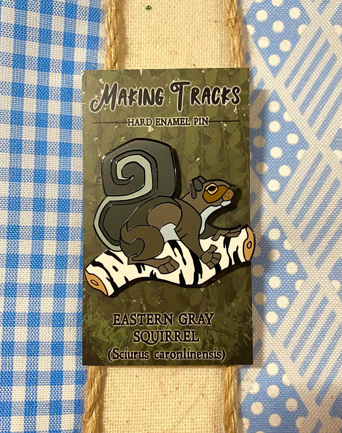 Squirrel Hard Enamel Pin Squirrel Pin Animal Pin Art | Etsy