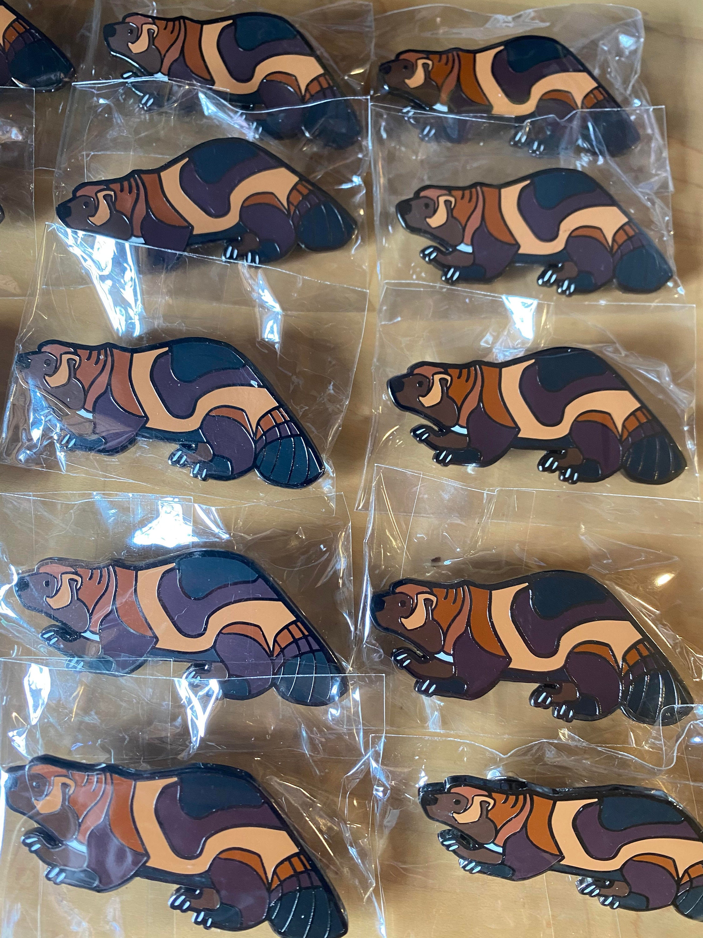 Wolverine Hard Enamel Pin Wolverine Pin Animal Pin Art - Etsy