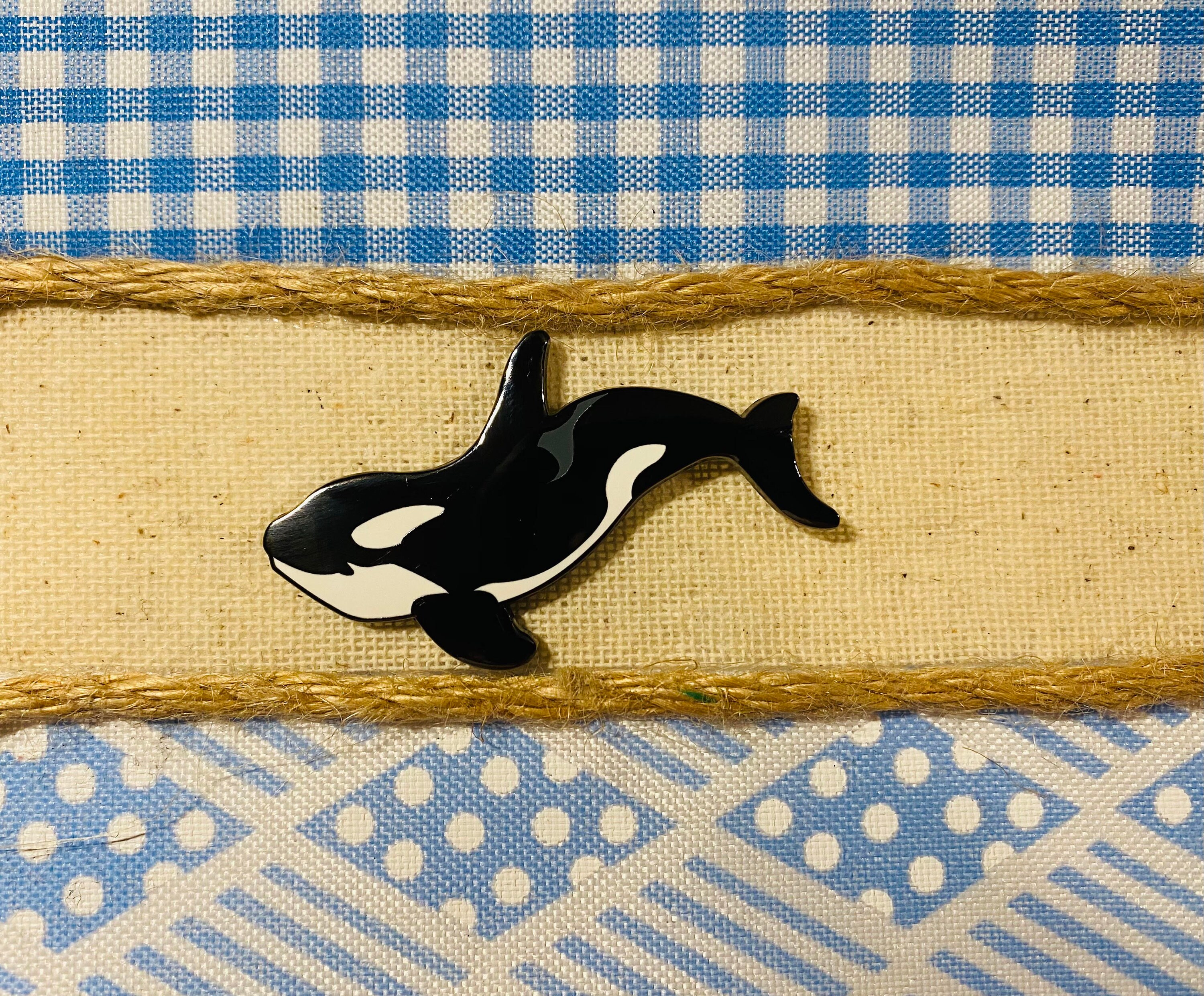 Orca Hard Enamel Pin Killer Whale Pin Whale Pin Ocean | Etsy