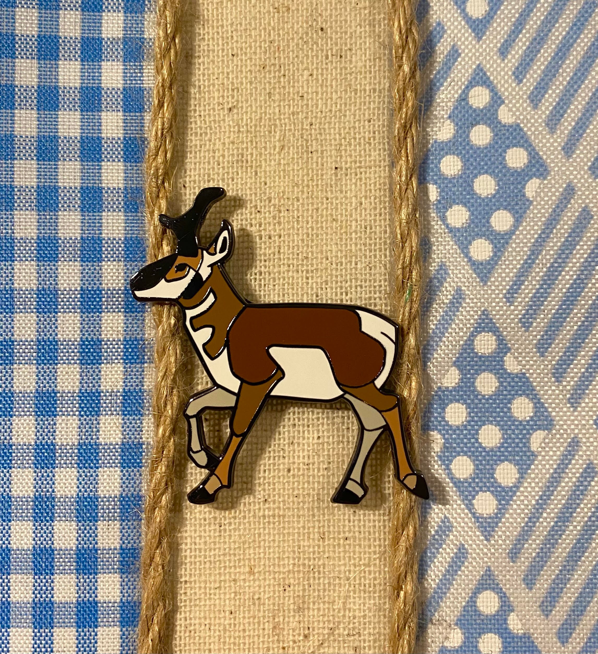 Pronghorn Antelope Hard Enamel Pin Pronghorn Antelope Pin | Etsy