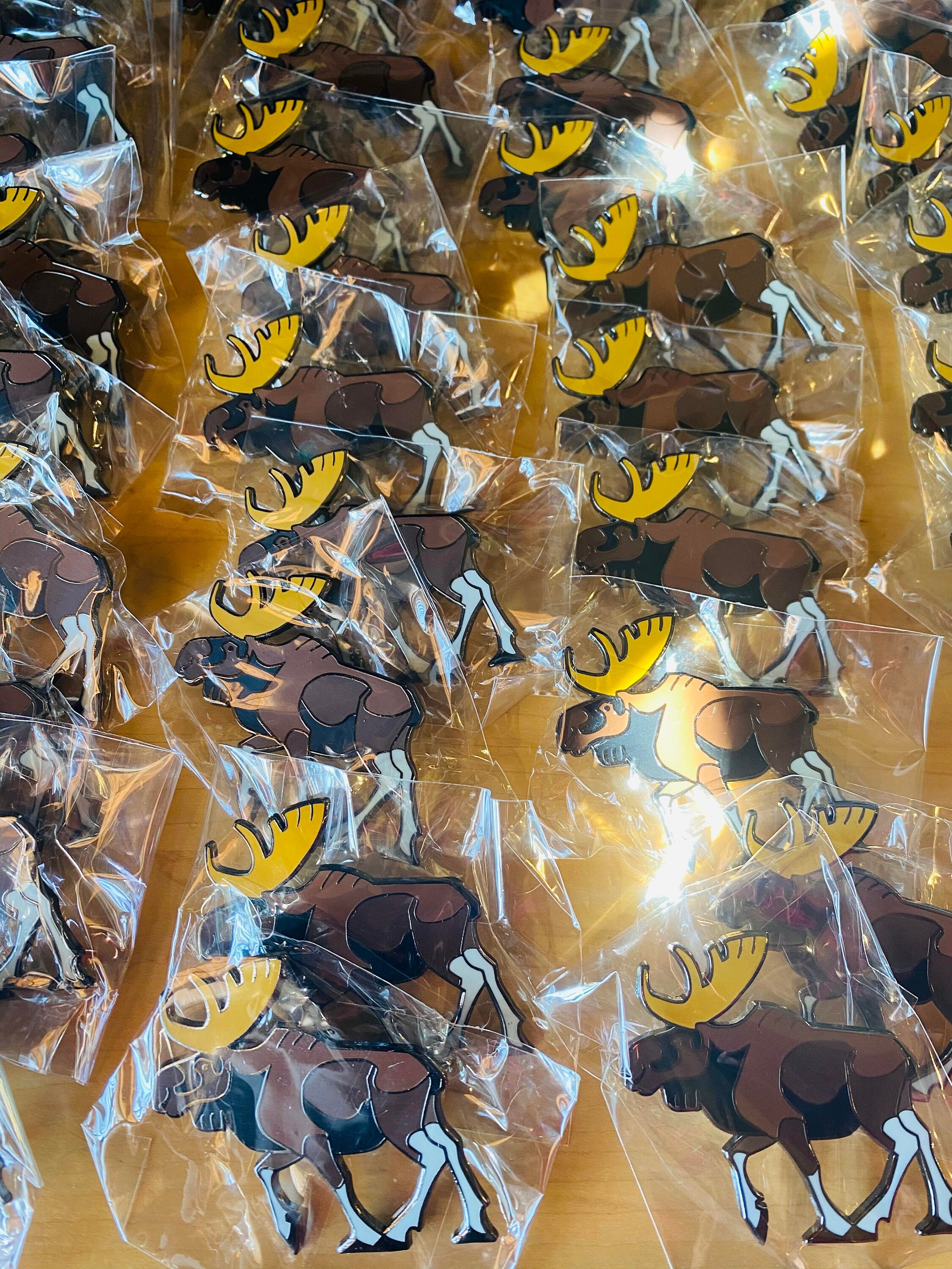 Moose Hard Enamel Pin: North American Mammal Series - Etsy