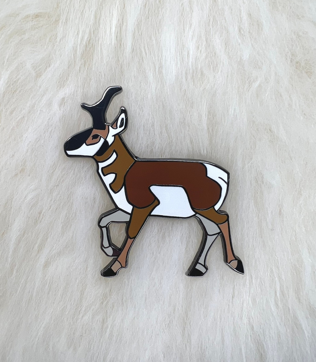 Pronghorn Antelope Hard Enamel Pin Pronghorn Antelope Pin - Etsy