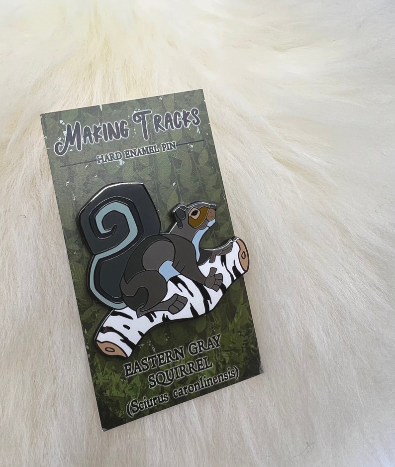 Squirrel Hard Enamel Pin Squirrel Pin Animal Pin Art - Etsy