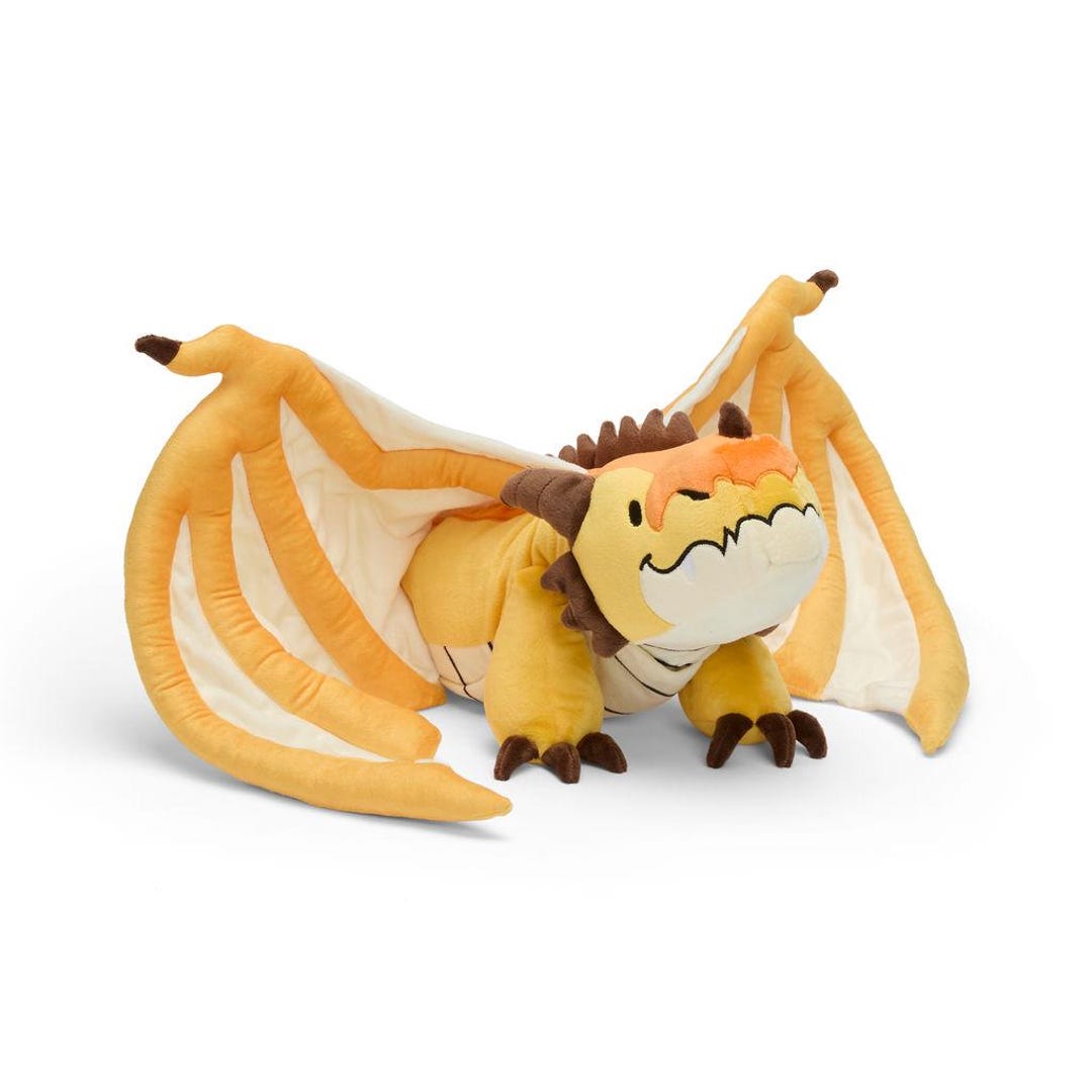 Warmable Yellow Dragon Plush: Hot Cold Stuffed Animal - Etsy