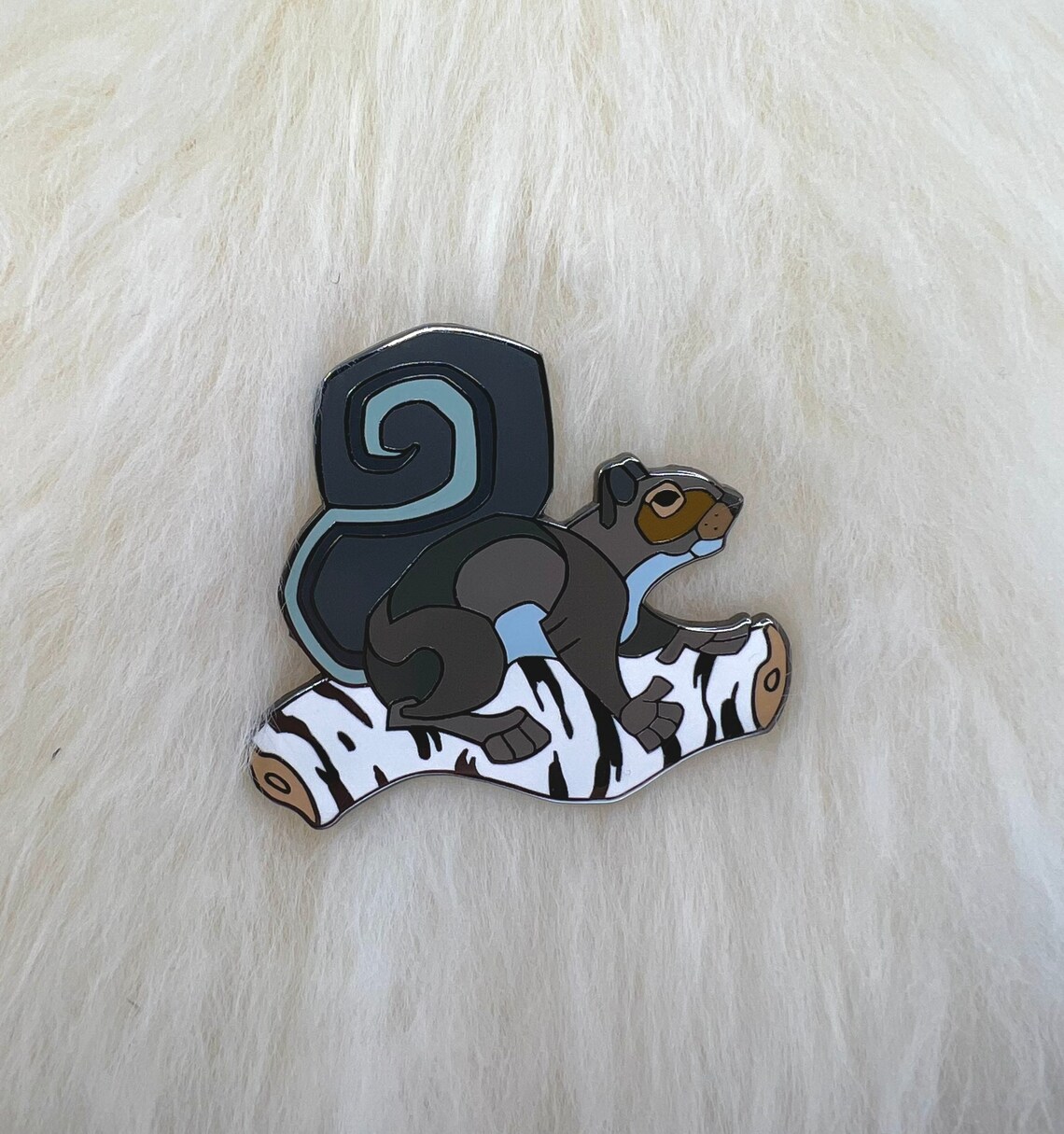 Squirrel Hard Enamel Pin Squirrel Pin Animal Pin Art - Etsy
