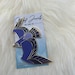 Peregrine Falcon Hard Enamel Pin Falcon Pin Art Deco Bird Pin - Etsy