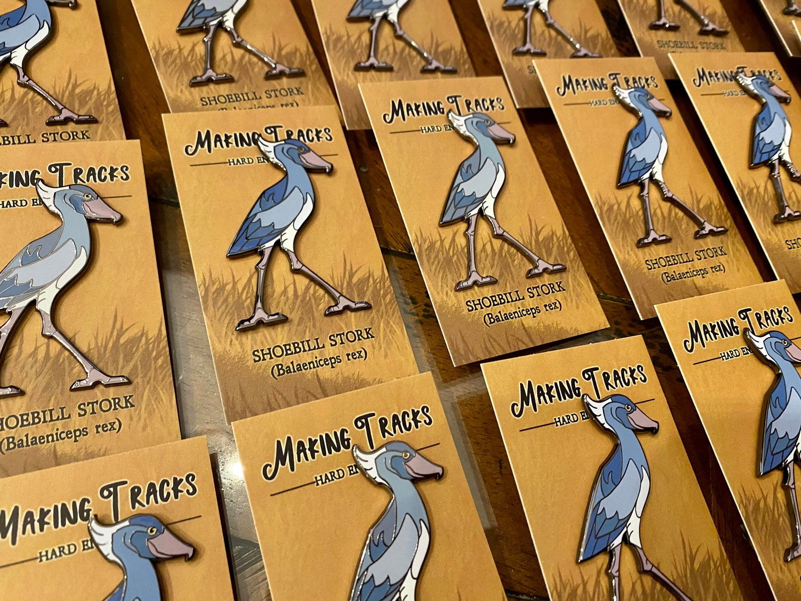 Shoebill Stork Hard Enamel Pin Shoebill Stork Pin Bird | Etsy