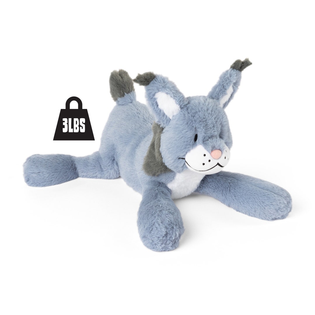 Weighted Lynx Plush | 3 Lb | Weighted Stuffed Animal | Lynx Plush ...