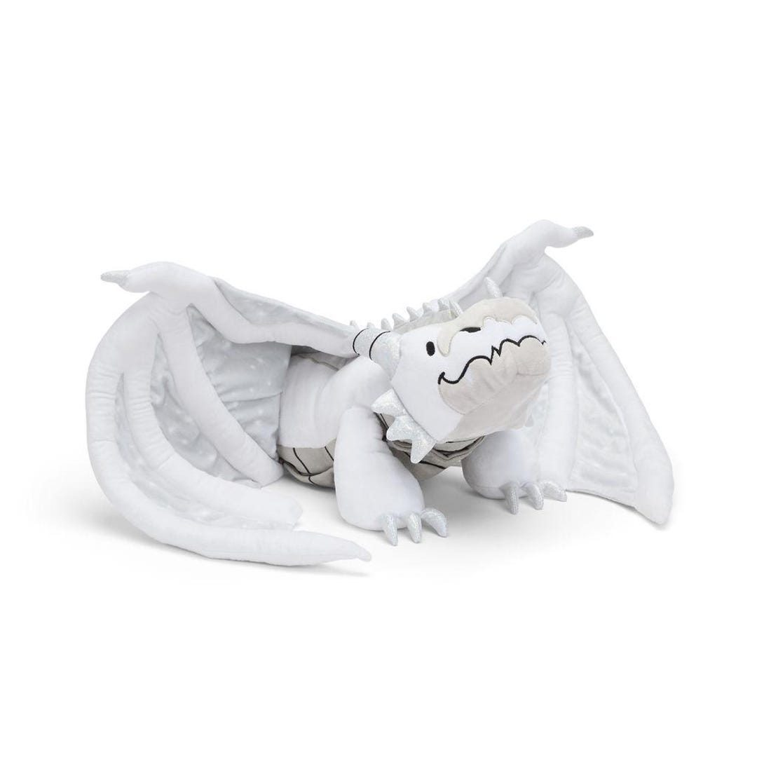 Warmable White Dragon Plush: Hot Cold Stuffed Animal - Etsy