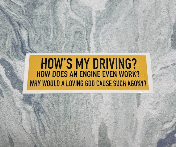 Etsy bumper stickers store