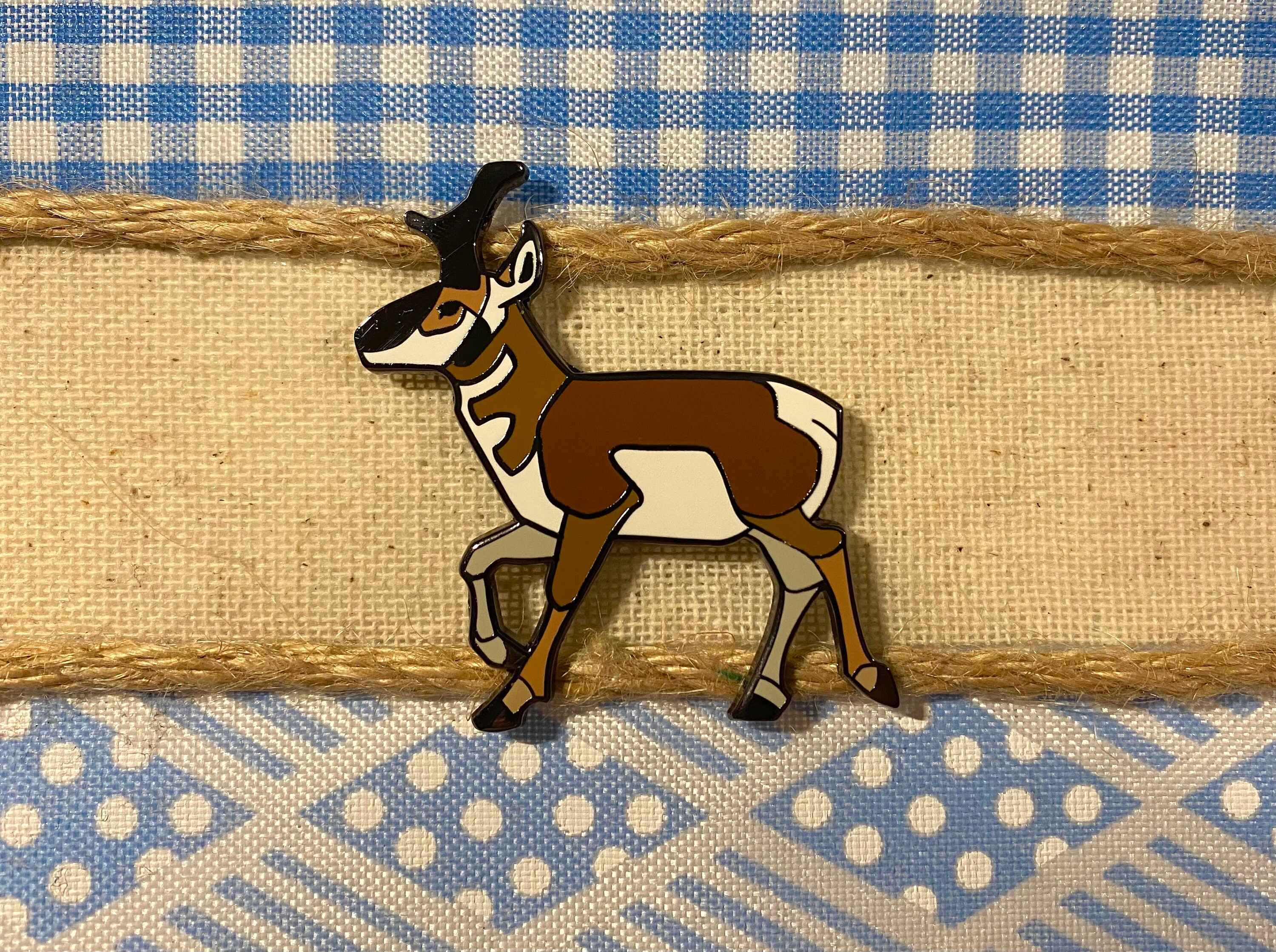 Pronghorn Antelope Hard Enamel Pin Pronghorn Antelope Pin | Etsy