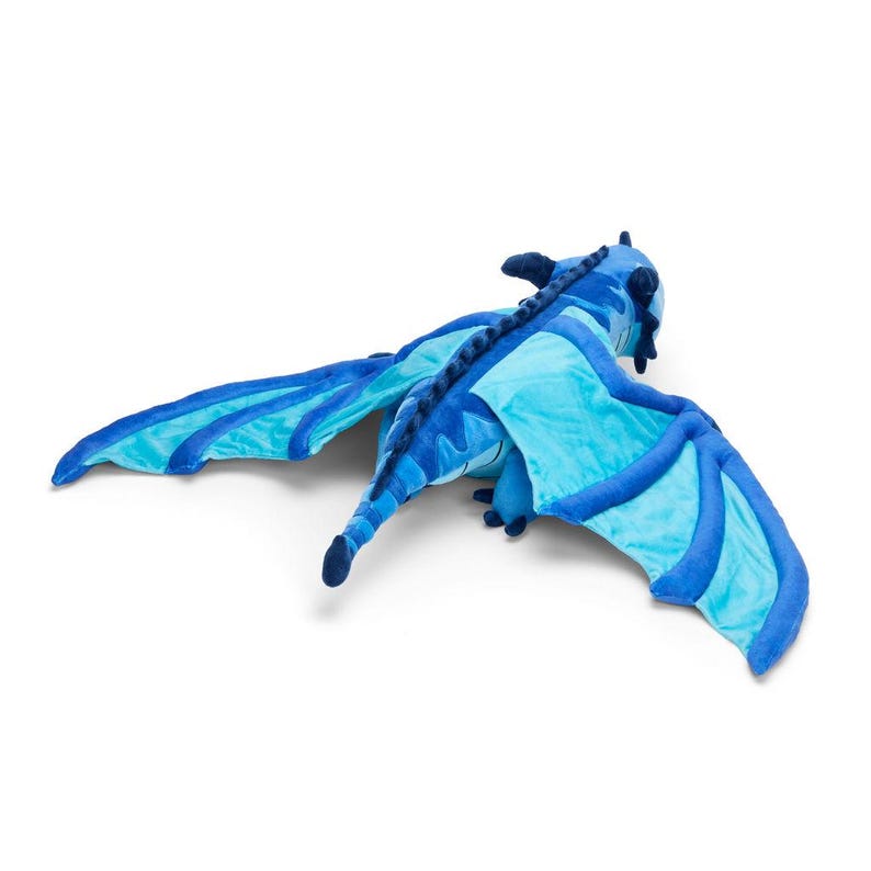 Weighted Blue Dragon Plush: Anxiety Relief Stuffed Animal - Etsy