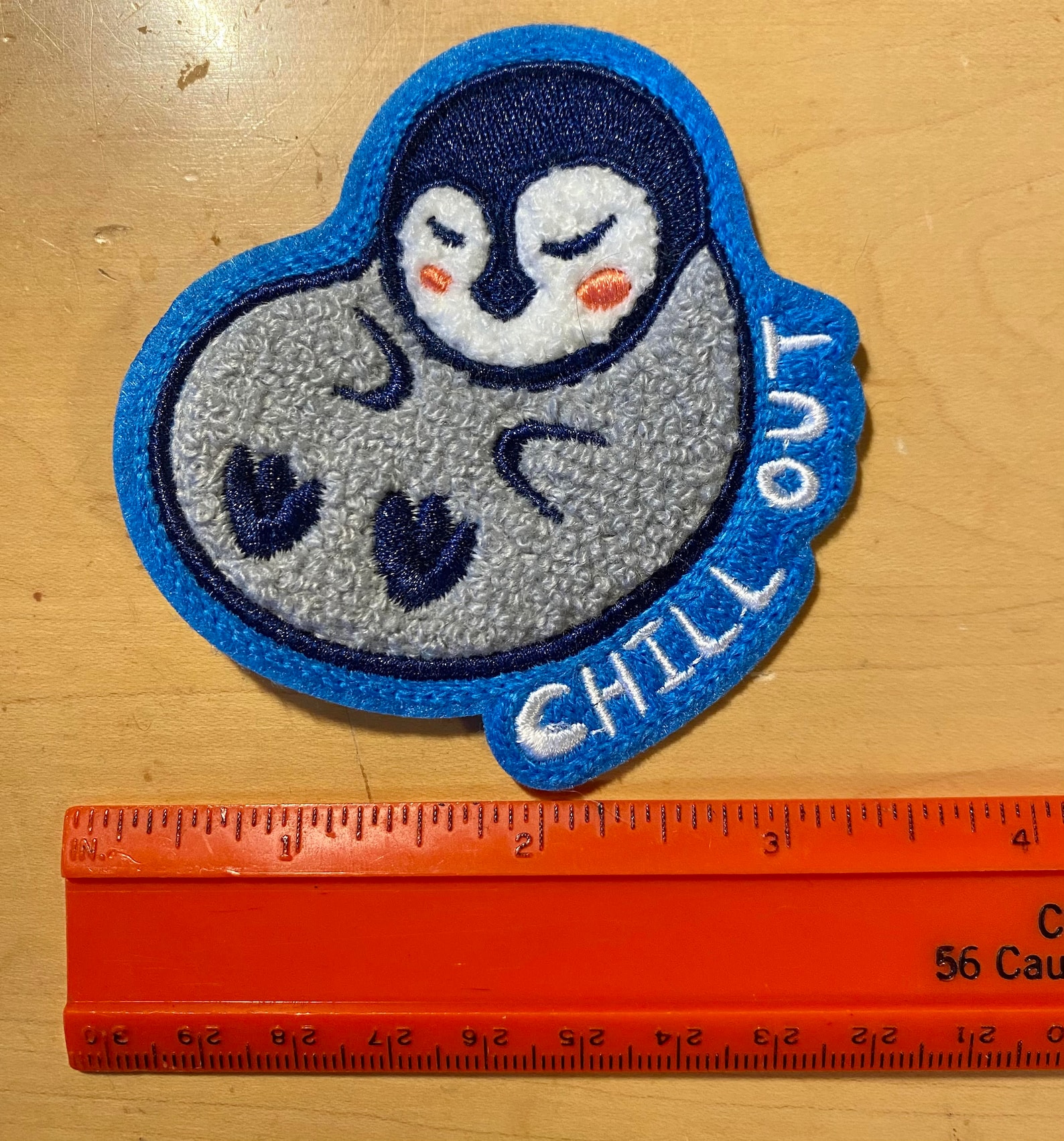 Chill Out Penguin Patch Penguin Patch Cute Patch FREE - Etsy
