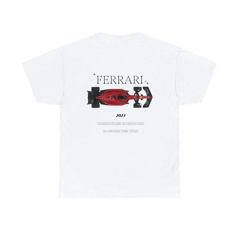 Scuderia Ferrari Racing Formula 1 Shirt Merch - Etsy