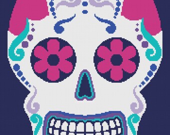 Sugar skull pattern | Etsy