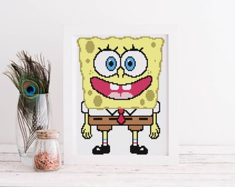 Spongebob Stitch - Etsy