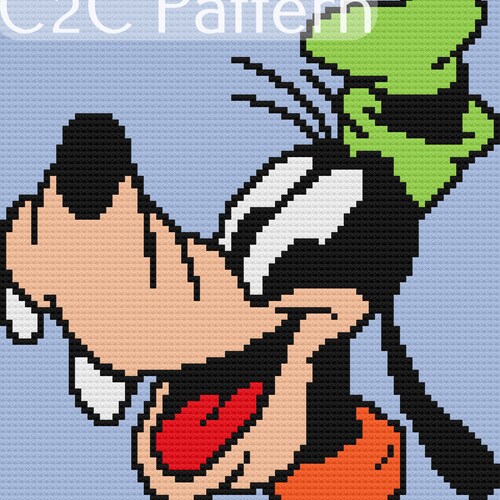 Smiley Face Afghan C2C Crochet Pattern Written Row Counts - Etsy