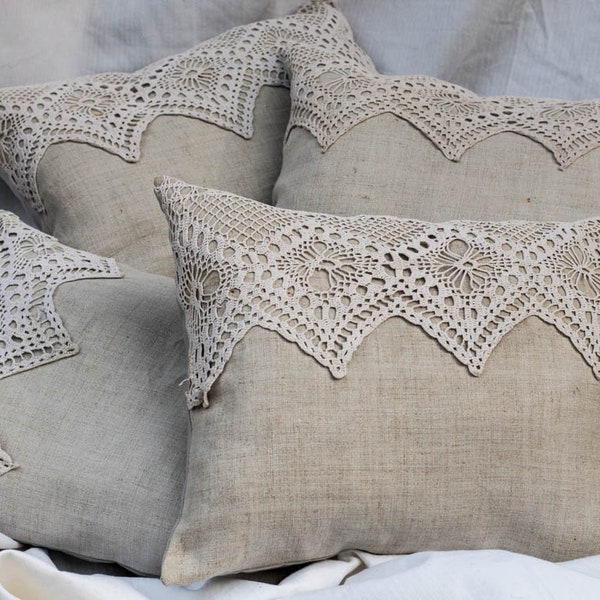 Doily Pillow - Etsy