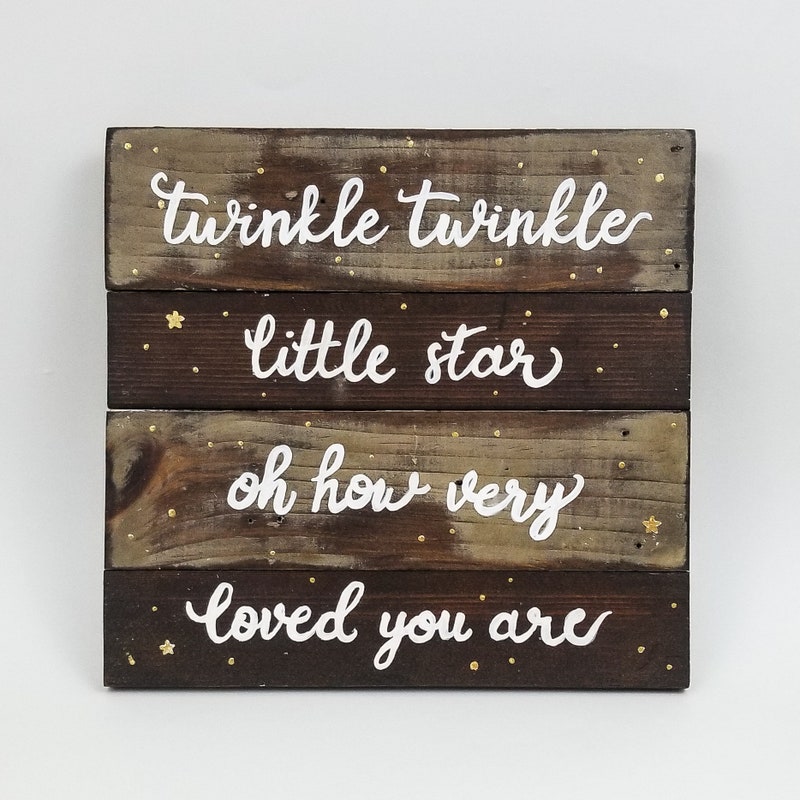 Nursery Pallet Sign - Etsy