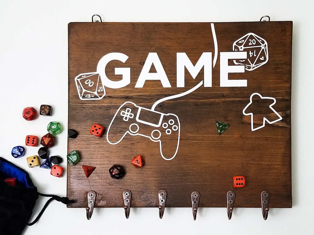 Wooden Convention Badge Holder, Badge Display, Board Games, Video Games ...