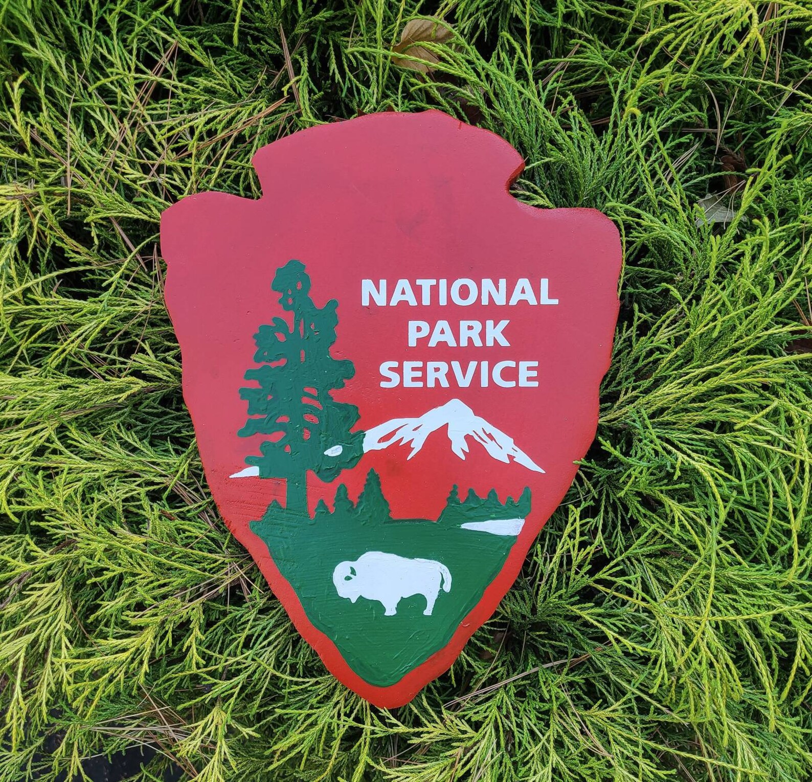 FREE SHIPPING, Replica National Park Service Arrow Wooden Sign ...