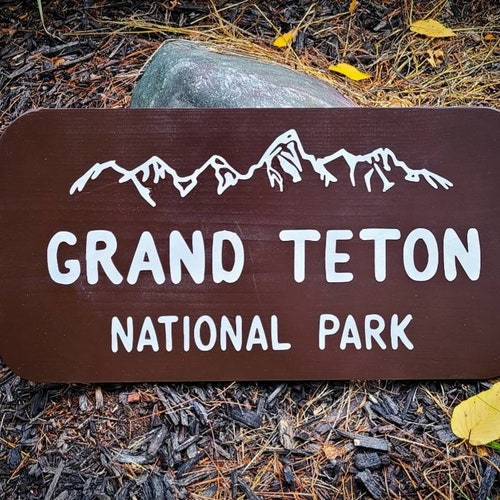 Grand Tetons National Park. Wyoming Mountains. Jackson Hole. - Etsy