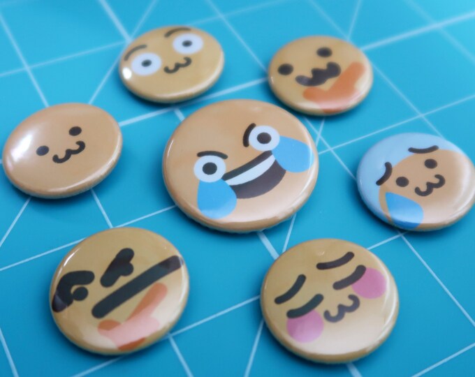Cursed Meme Emoji Badges furry Owo and Uwu Faces, Angry Laughing Emoji ...