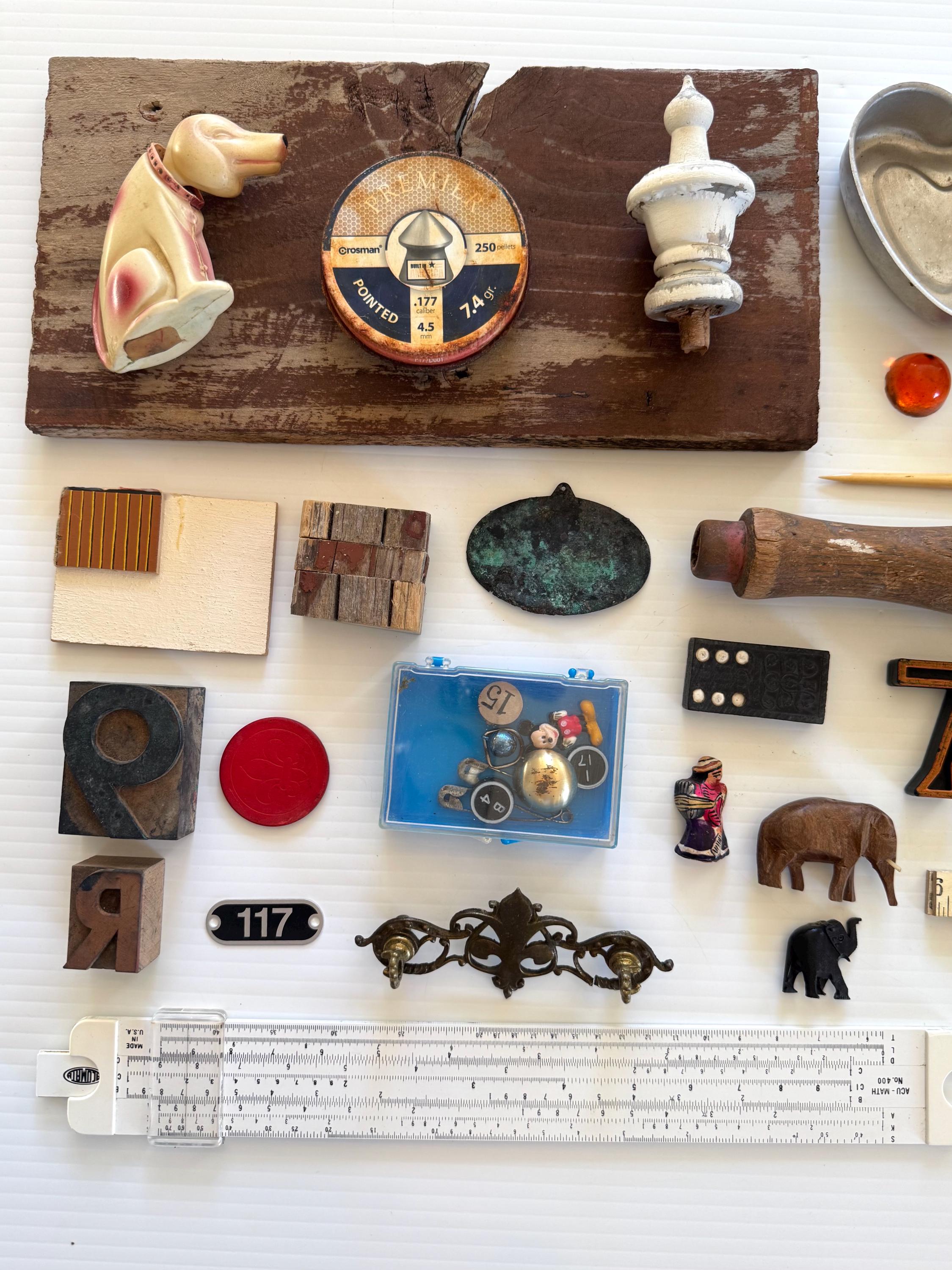Large Mixed Junk Lot, Vintage Pieces, Rusty Junk, Found Junk Pieces ...