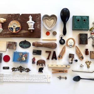 Large Mixed Junk Lot, Vintage Pieces, Rusty Junk, Found Junk Pieces ...