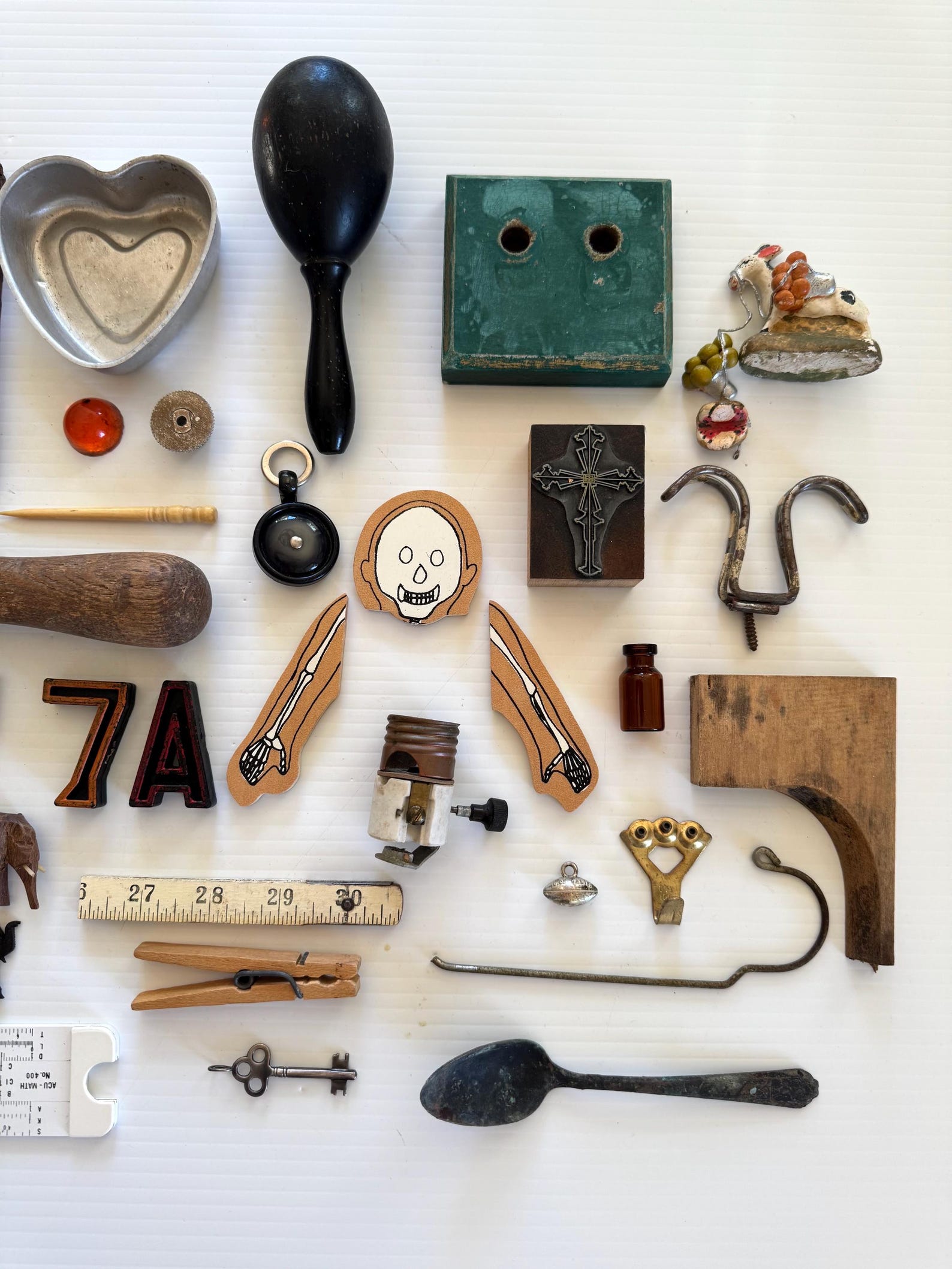 Large Mixed Junk Lot, Vintage Pieces, Rusty Junk, Found Junk Pieces ...