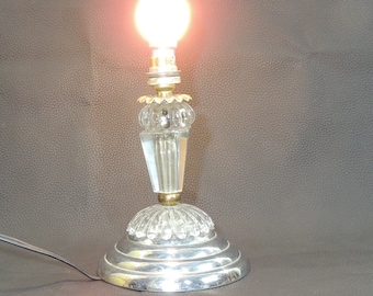 Chrome Lamp Base - Etsy