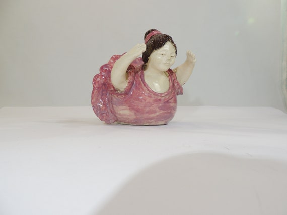 Ceramic Dancer / Ballerina Figurine - Etsy UK