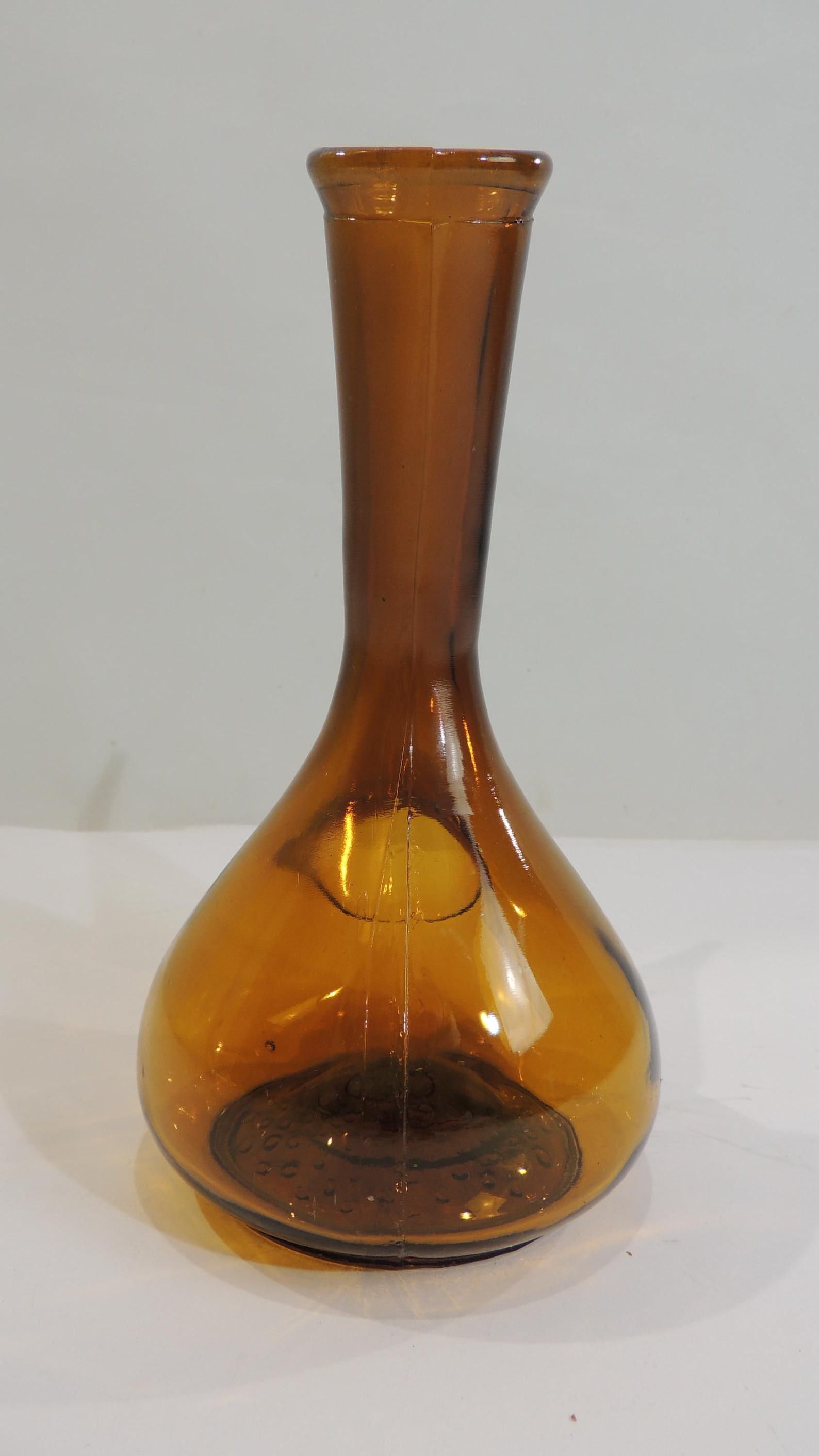 Porron Amber Glass/decanter/carafe/pitcher/vintage/spanish Bottle - Etsy