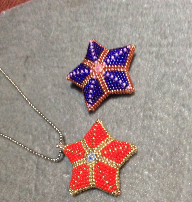 Beaded Star Ornament Chain - Etsy