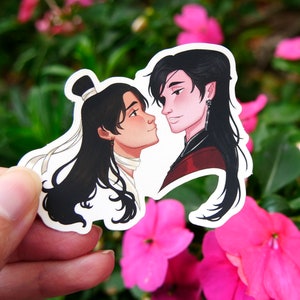 MXTX Stickers Meatbun Grandmaster of Demonic Cultivation Scum Villain ...