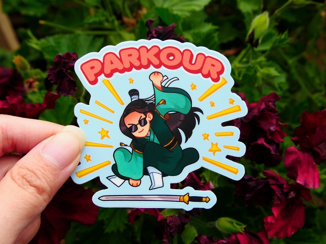 Parkour Sticker Xianxia Wuxia Inspired Ancient Chinese Parkour Danmei ...