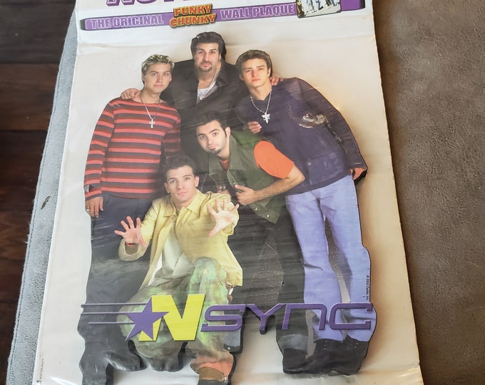 Nsync Justin Timberlake Chunky Wall Plaque - Etsy