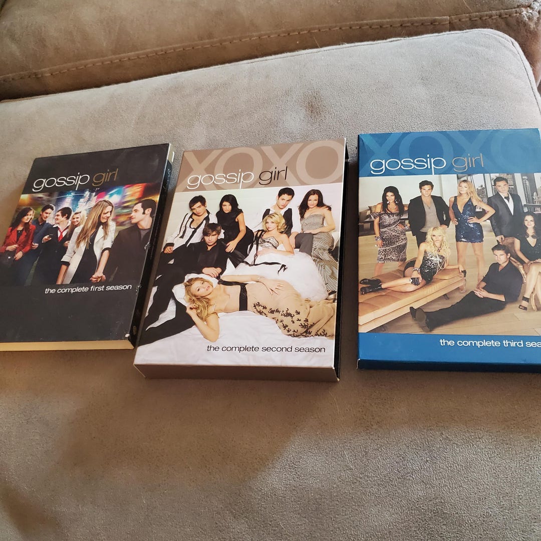 Gossip Girl Seasons 1-3 Blake Lively on Dvds - Etsy