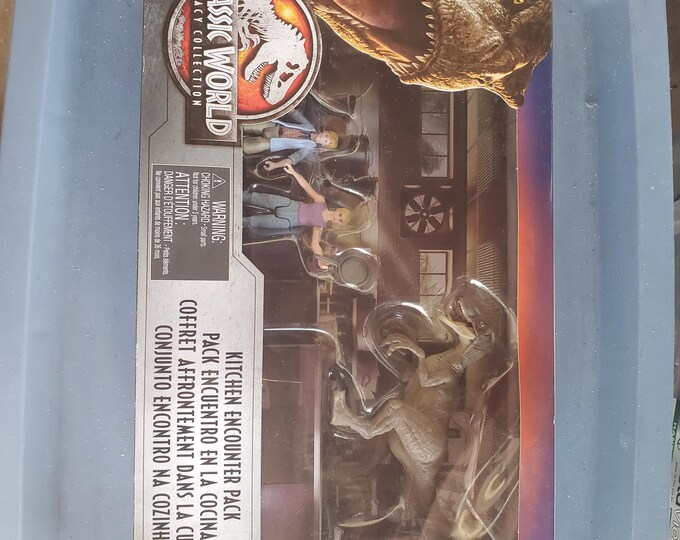 Jurassic World Legacy Collection Kitchen Encounter Pack Mib - Etsy