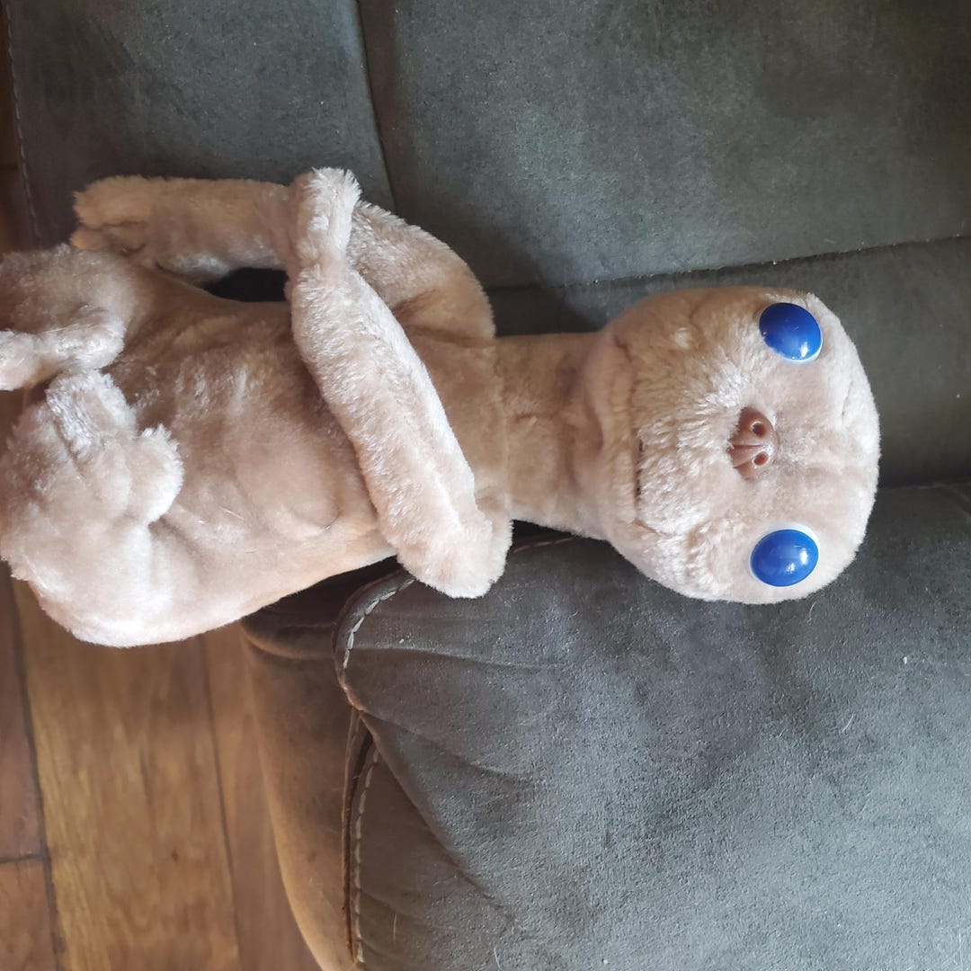 E.T. the Extra-terrestrial 12 in H Plusn Doll 1982 Hand Made Korea - Etsy