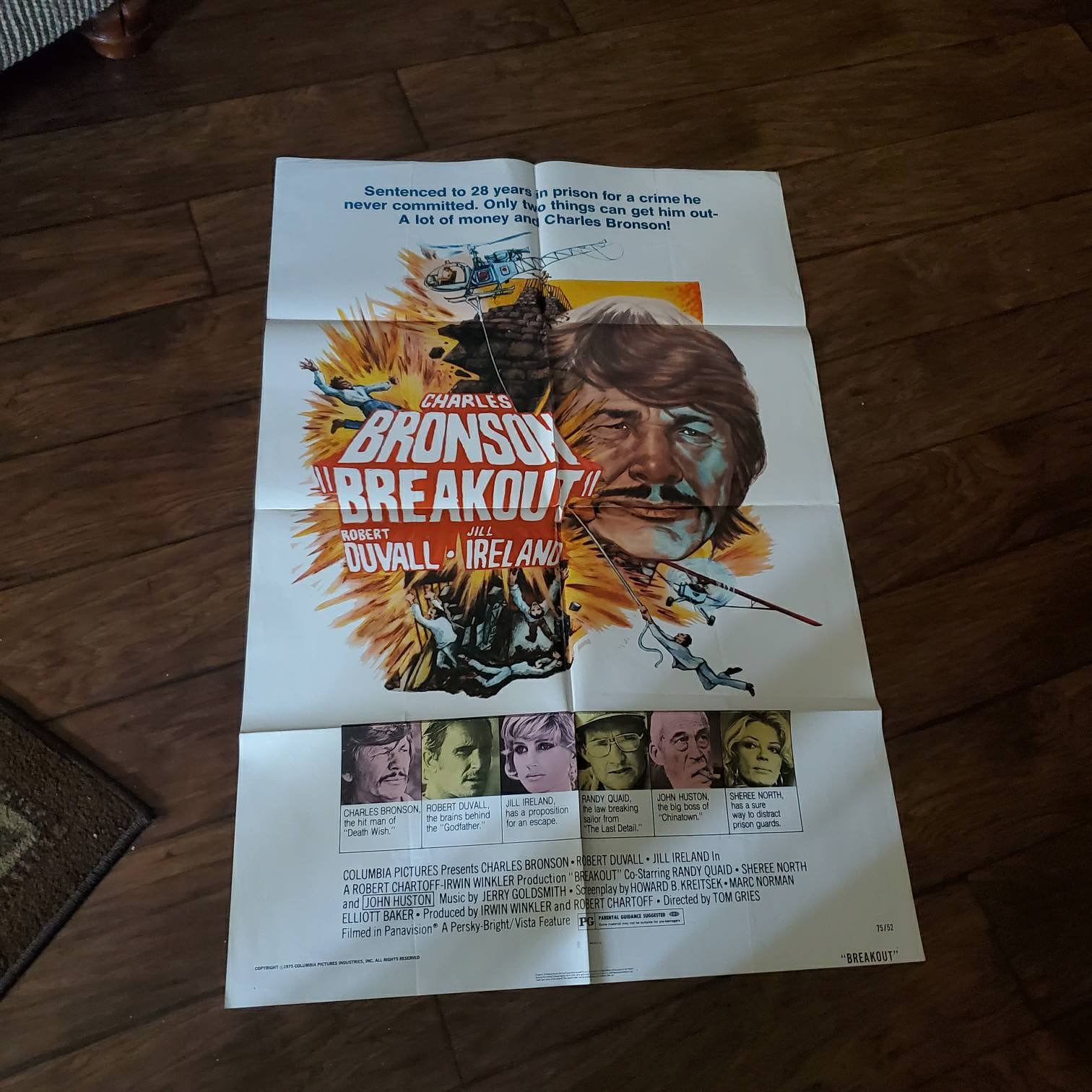 Charles Bronson Breakout 1976 Original Movie Poster Large - Etsy